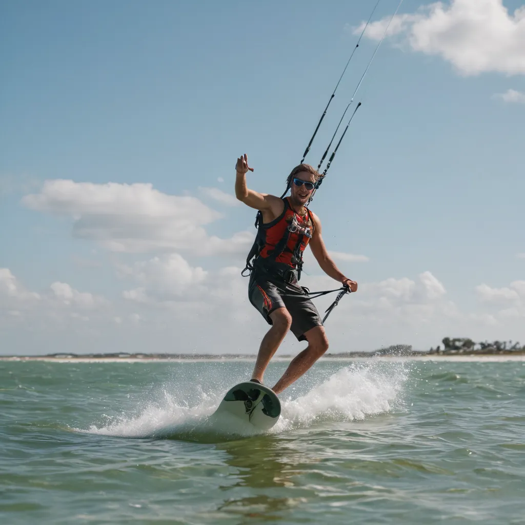 Kiteboarding at Ponce Inlet: Mastering the East Wind