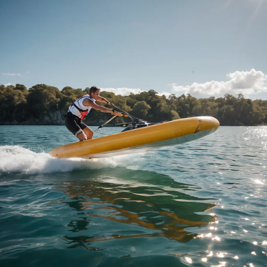 The Evolution and Dynamics of Inflatable Wing Boards