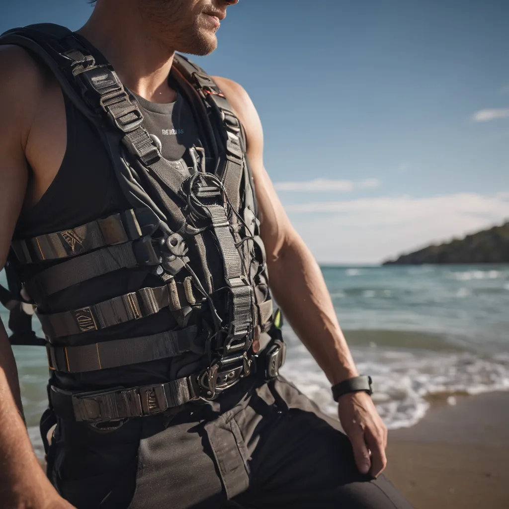 Dynamics of Ion Harnesses in Kitesurfing