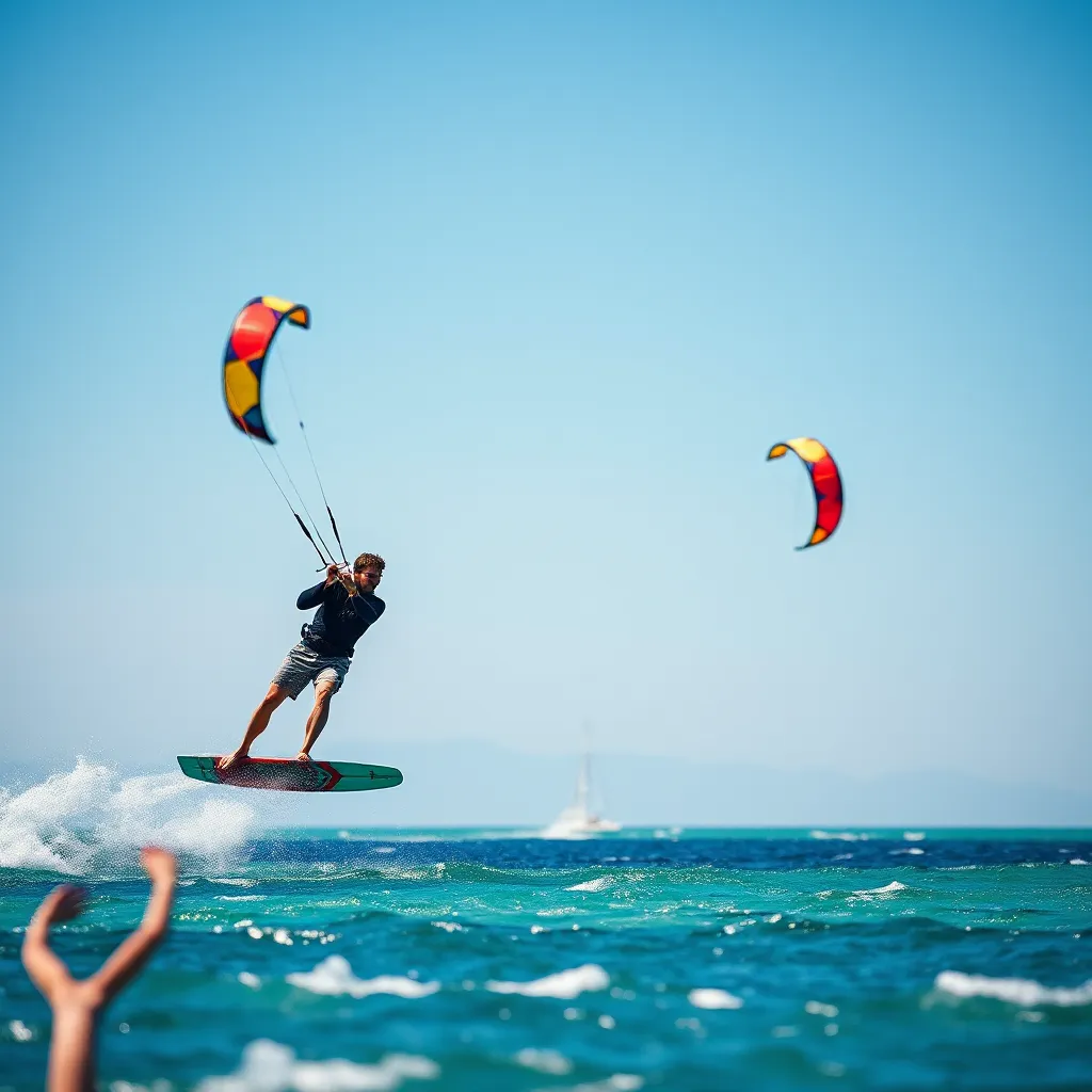 Kite Surfing Adventures in Paros Island